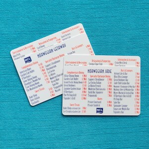 NCL Deck Locator™ Cruise Wayfinder Cards Norwegian Cruise Lines - Etsy