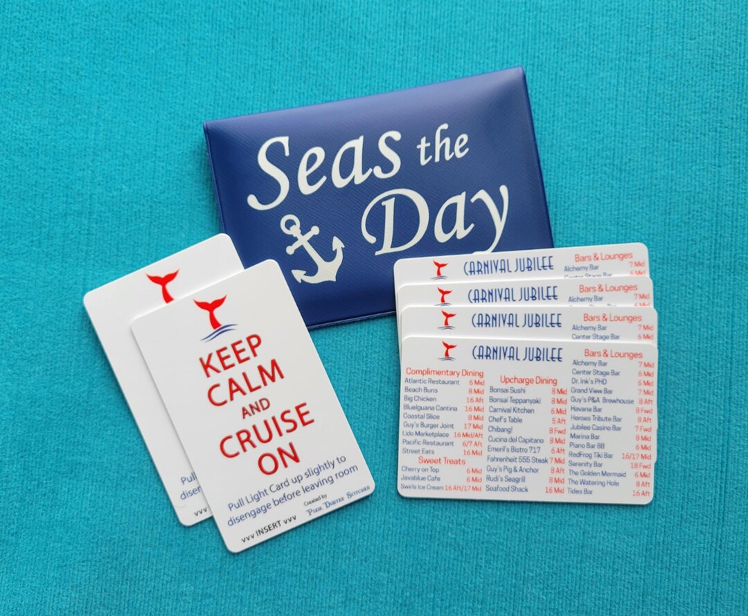 Carnival Cruise Gift Set: Light Card® and Deck Locator® - Etsy
