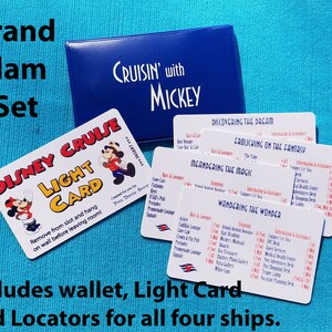 Disney Cruise Light Card® and Deck Locator Gift Sets Great | Etsy