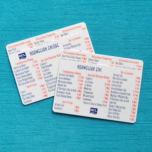 NCL Deck Locator™ Cruise Wayfinder Cards Norwegian Cruise Lines - Etsy