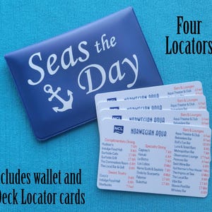 Norwegian Cruise Line Gift Set: Light Card® and Deck Locator® - Etsy