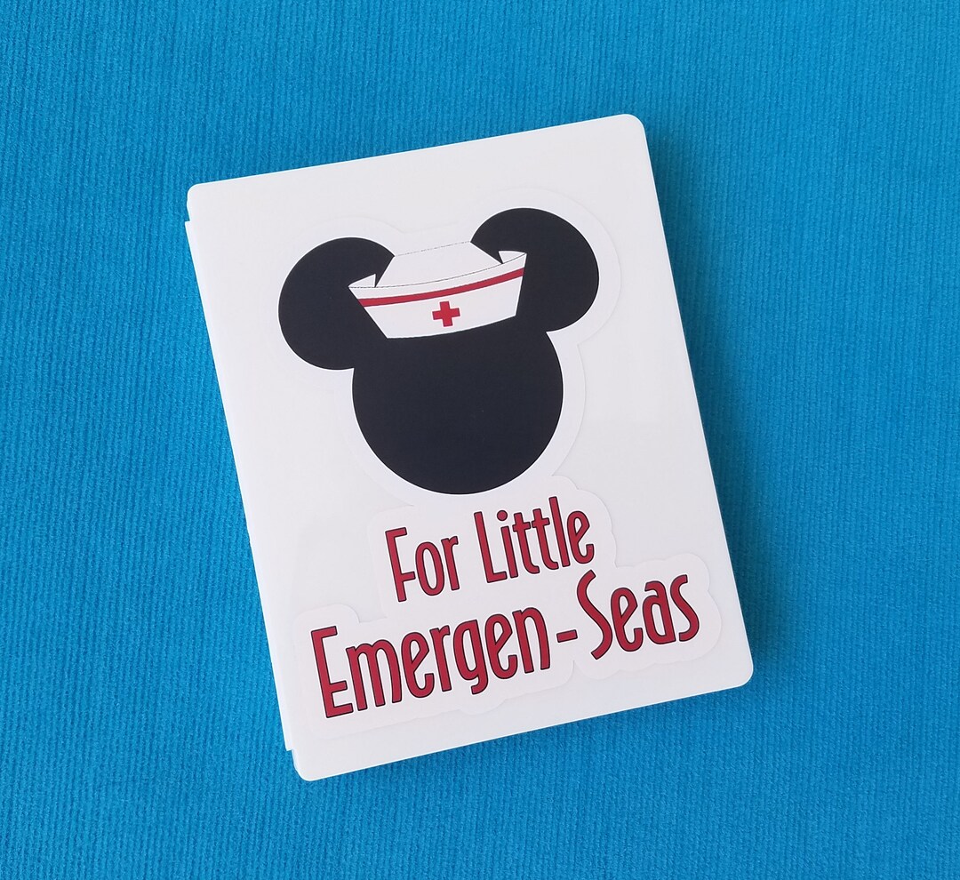 Disney Cruise Complete First Aid Kit OR Waterproof Vinyl Decal ...