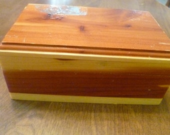 Small Cedar Box - Etsy