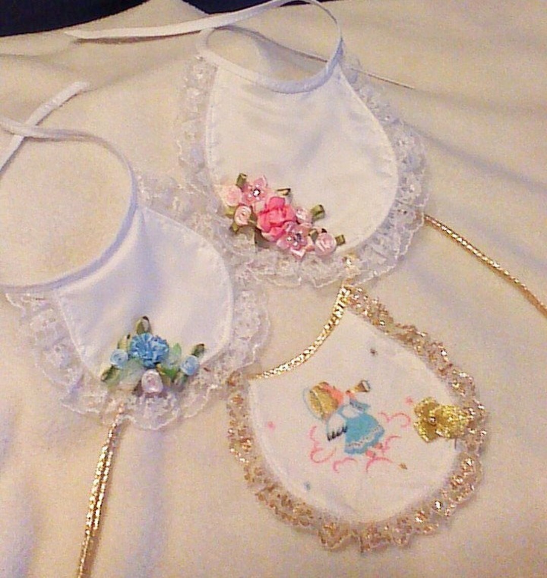 Fancy Doll Bibs - Etsy