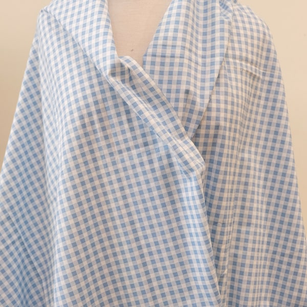 Light Blue Gingham Dress - Etsy