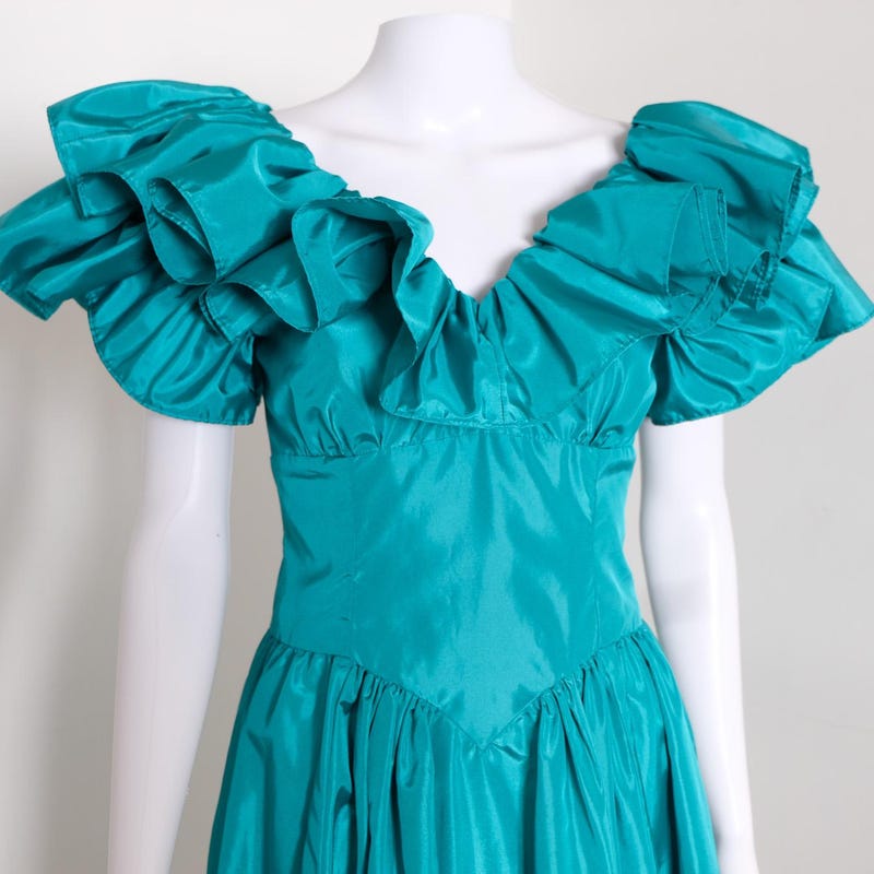 Teal Prom Dresses - Etsy