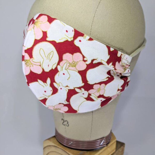 White Rabbit Mask - Etsy