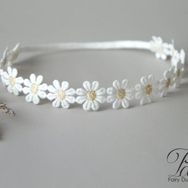 Daisy Headband - Etsy