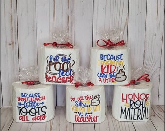 Teacher Toilet Paper - Etsy