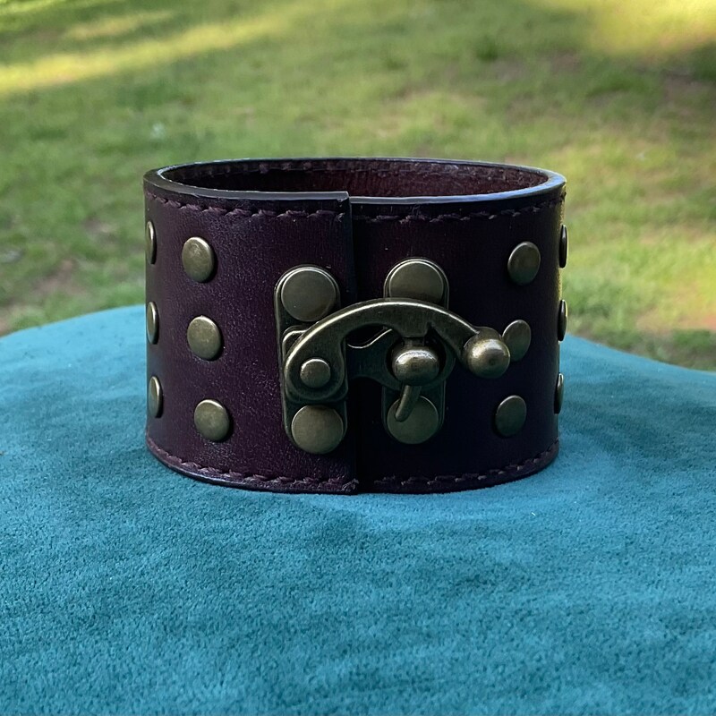 Rivet Cuff Bracelet - Etsy