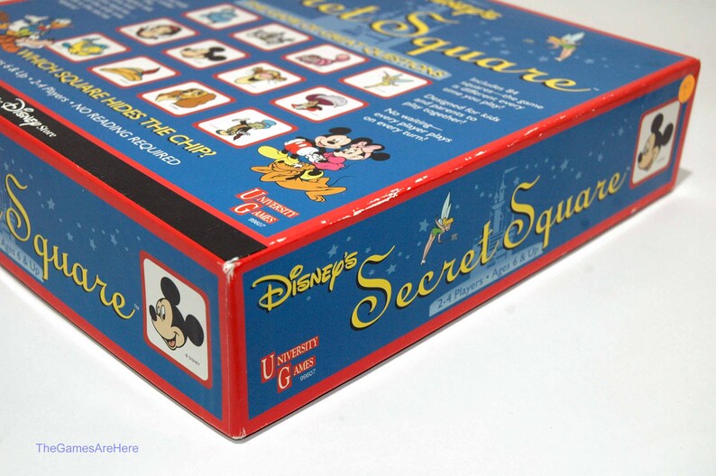 Disney's Secret Square Game University Games 1998 | Etsy