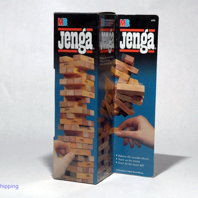 Jenga Blocks - Etsy