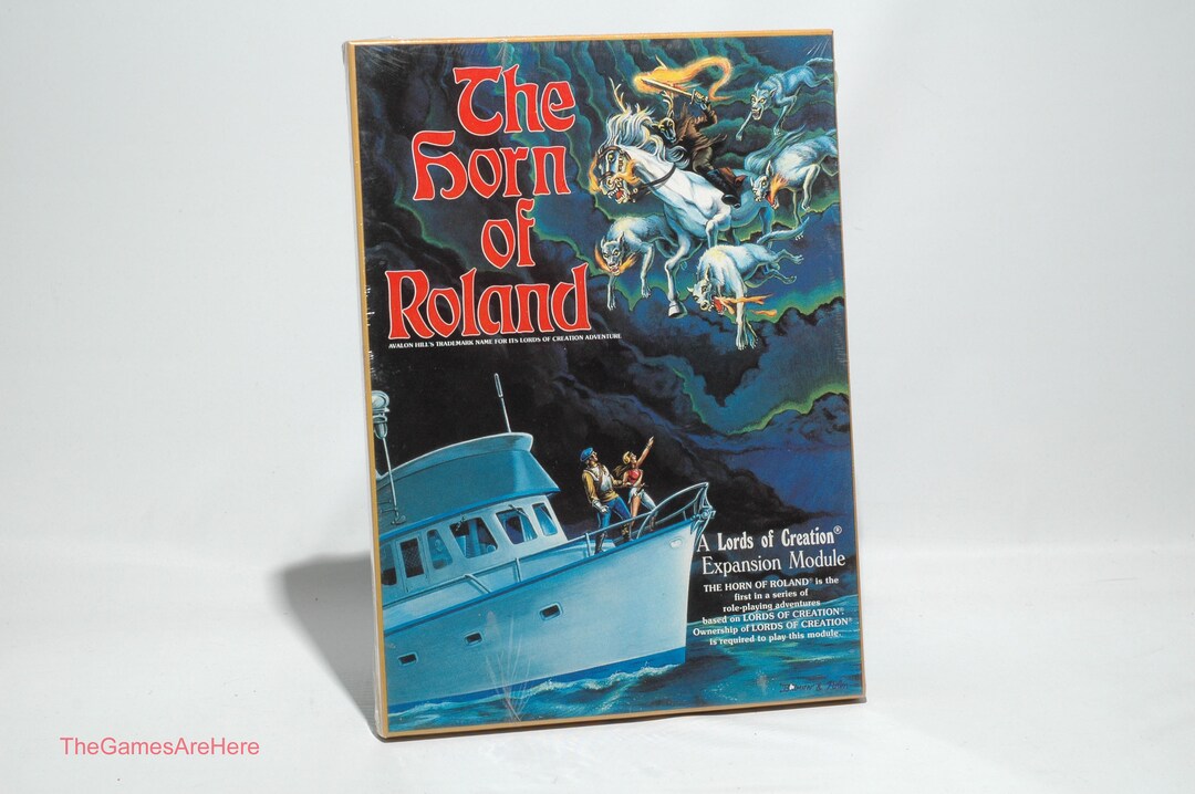 The Horn of Roland Lords of Creation RPG Expansion - Avalon Hill 1984 ...