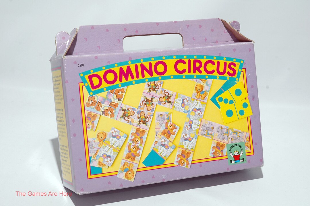 Domino Circus Game - Discovery Toys 1993 COMPLETE - Etsy