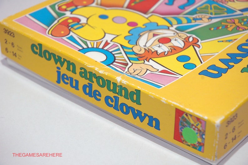 Clown Around Game Battat Games Vintage COMPLETE - Etsy