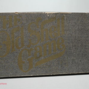 The Old Shell Game - Selchow & Righter 1974 COMPLETE - Etsy