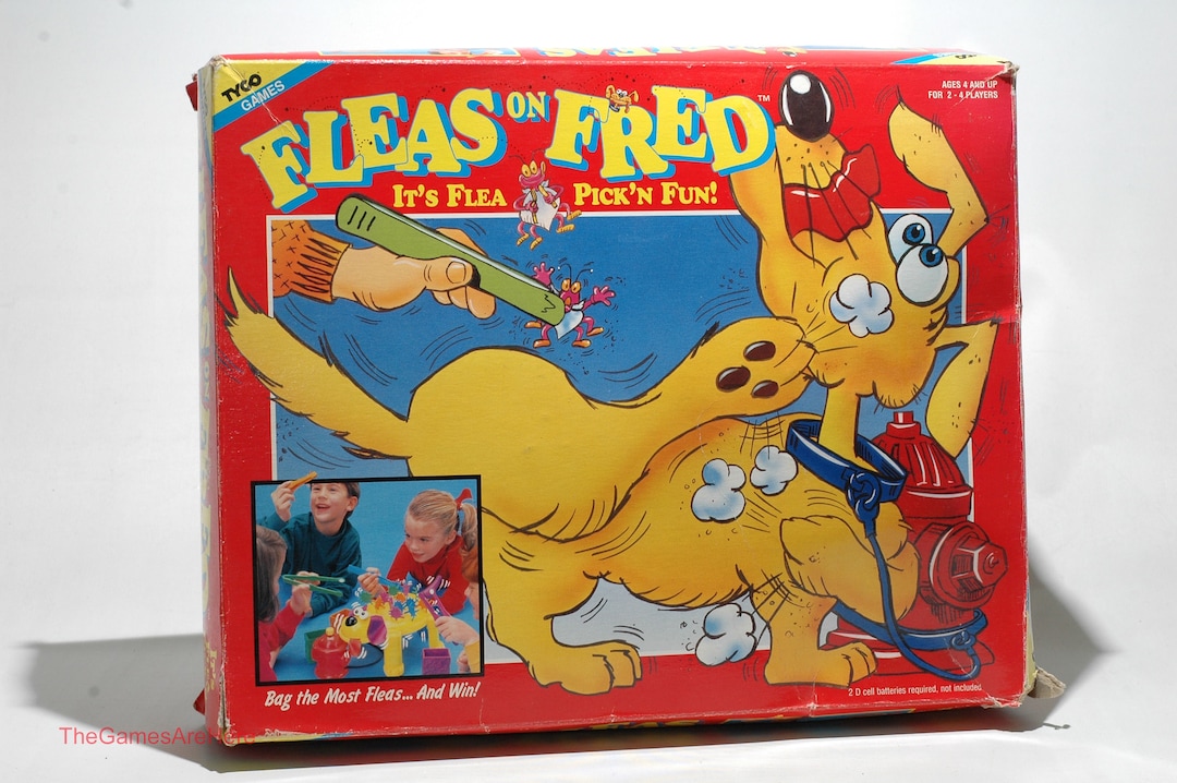 Fleas on Fred Electronic Game Tyco Games 1993 COMPLETE - Etsy