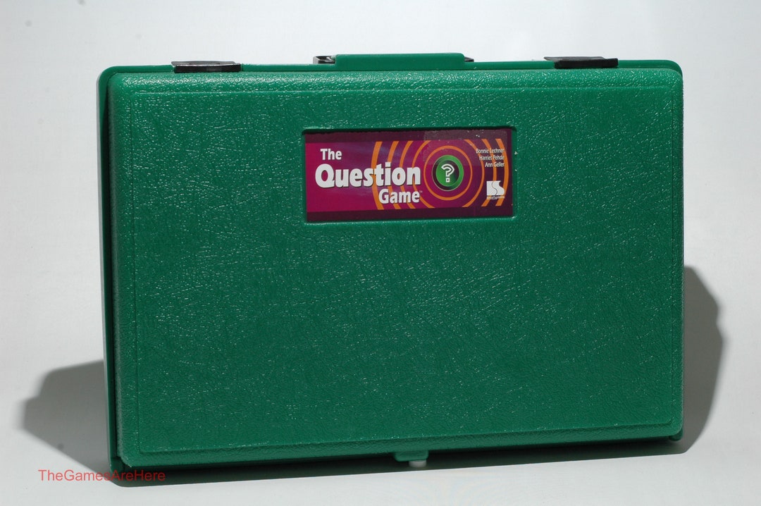 The Question Game Educational Game - Linguisystems 1999 COMPLETE - Etsy
