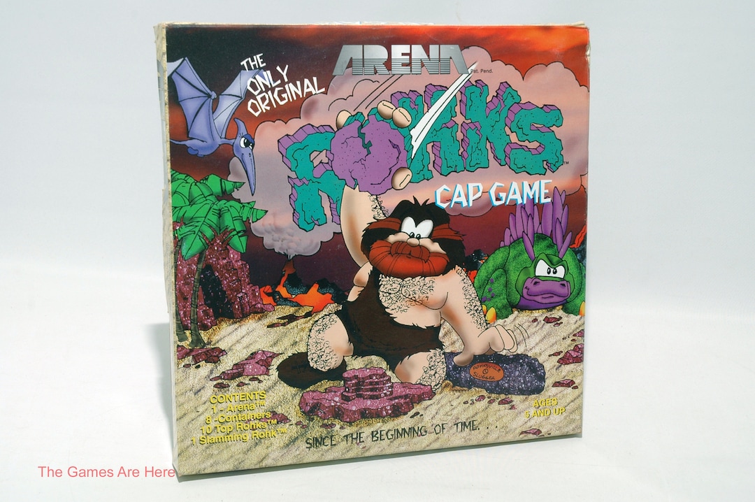 Arena Rohks Cap Pog Game - Upper Stahk 1994 - Etsy