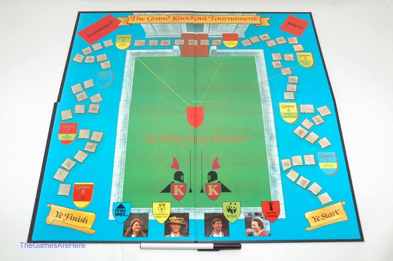 The Grand Knockout Tournament Game Paradigm 1987 - Etsy