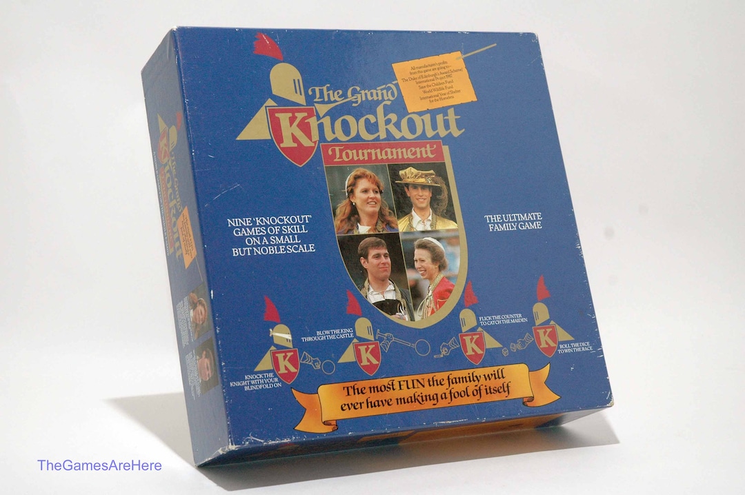 The Grand Knockout Tournament Game - Paradigm 1987 - Etsy