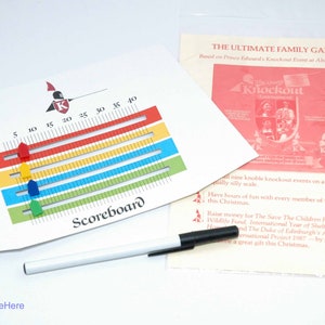 The Grand Knockout Tournament Game - Paradigm 1987 - Etsy