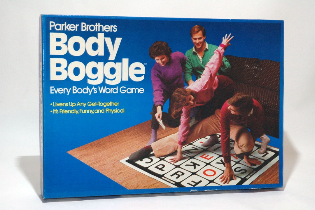 Body Boggle Game Parker Brothers 1984 COMPLETE read Description - Etsy
