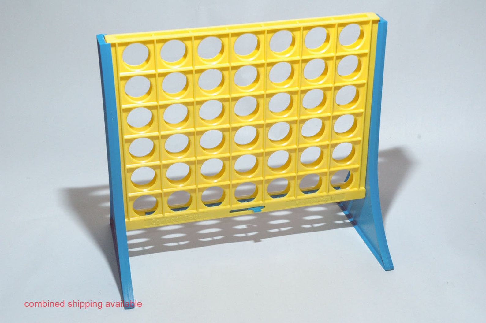 Connect Four Vertical Checkers Game Milton Bradley 1986 - Etsy