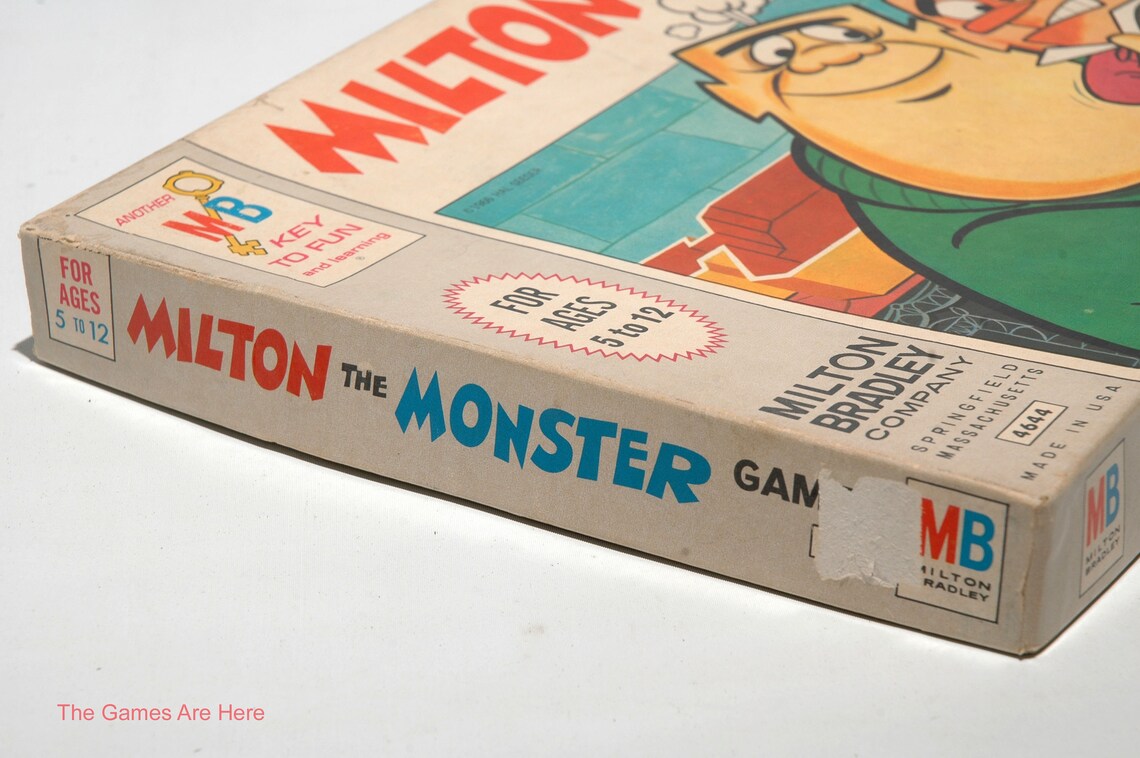 Milton the Monster Game from Milton Bradley 1966 | Etsy