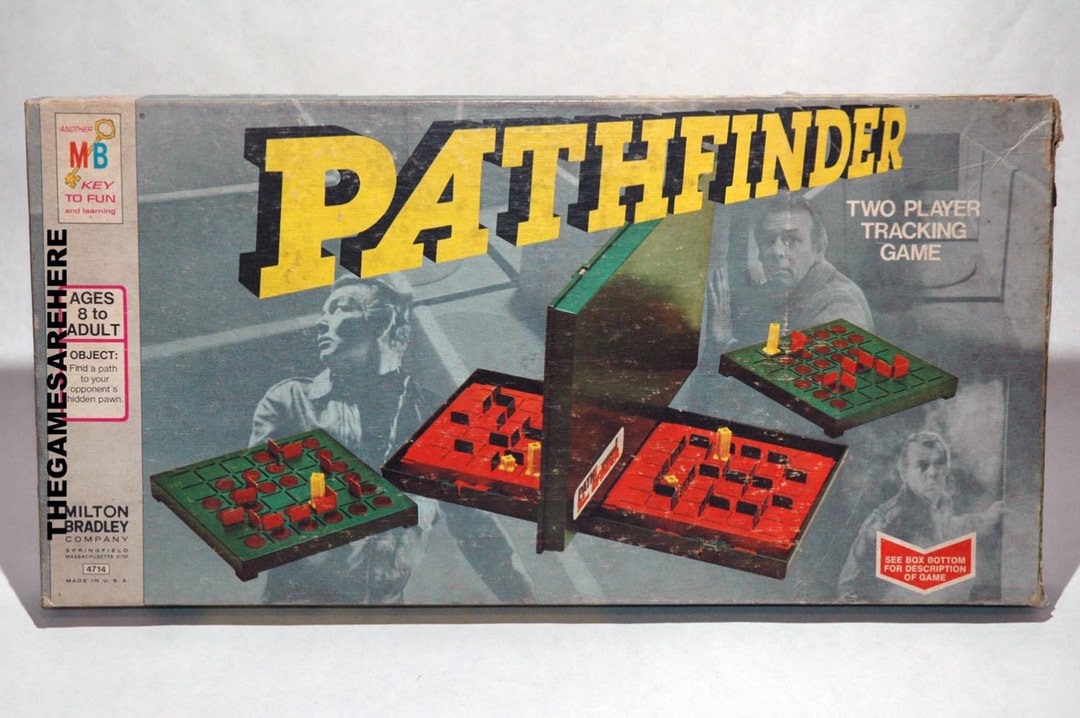 Pathfinder Tracking Game - Milton Bradley 1977 COMPLETE (read ...
