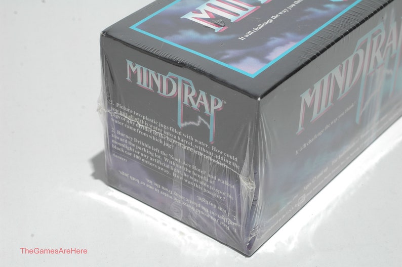 Mindtrap Game Great American Puzzle Factory 1991 Brand New - Etsy