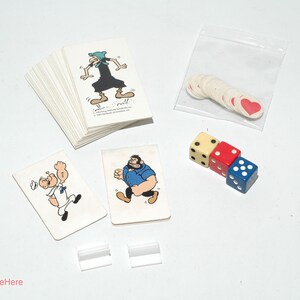 Popeye Board Game Parker Brothers 1983 COMPLETE W Box Wear - Etsy