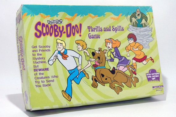 Scooby Doo Thrills and Spills Game Pressman 2002 Electronic - Etsy