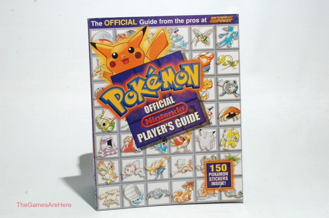 Pokemon Official Nintendo Player's Guide Nintendo Power - Etsy