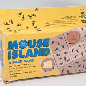 Mouse Island a Maze Game - Great American Trading Company 2000 COMPLETE ...