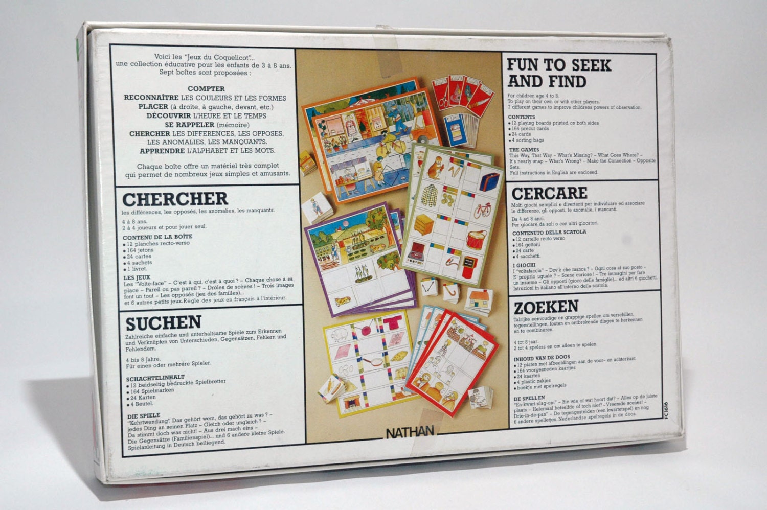 Fun to Seek and Find 7 Games Nathan 1984 COMPLETE read - Etsy UK