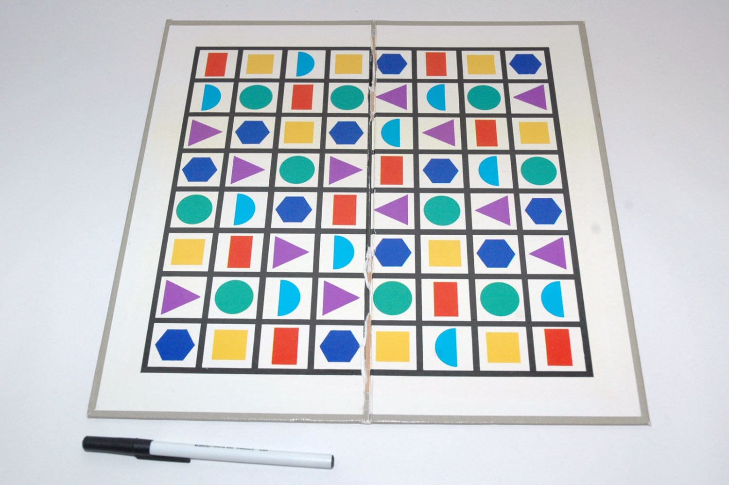 Shapes Game - Galt Toys 1974 COMPLETE - Etsy UK