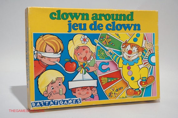 Clown Around Game Battat Games Vintage COMPLETE | Etsy