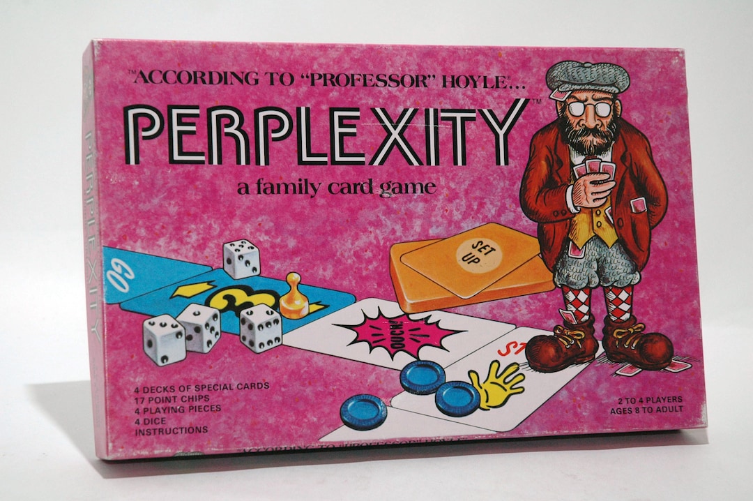 Perplexity Card Game - Hoyle 1984 COMPLETE - Etsy