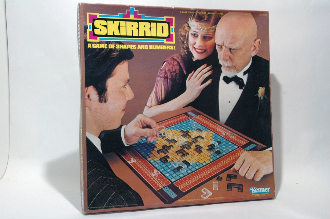 Skirrid Game of Shapes and Numbers - Kenner 1979 COMPLETE (read ...