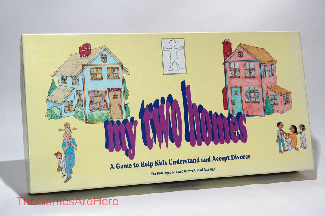 My Two Homes Game to Help Kids Understand Divorce Childswork 1992 read ...