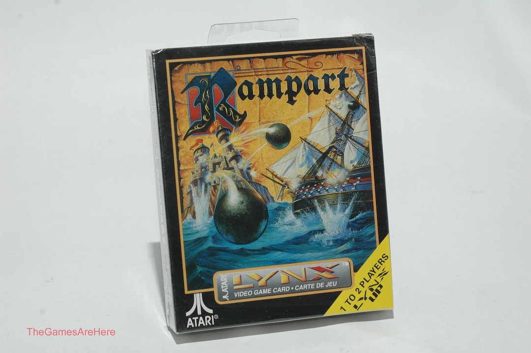 Rampart Game - Atari Lynx, Tengen 1991 Brand New - Etsy