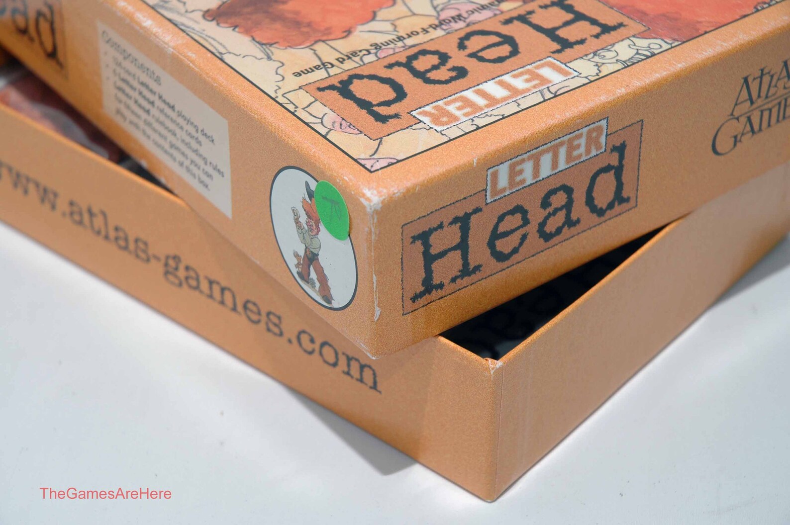 Letter Head Word Forming Card Game - Atlas Games 2000 COMPLETE - Etsy