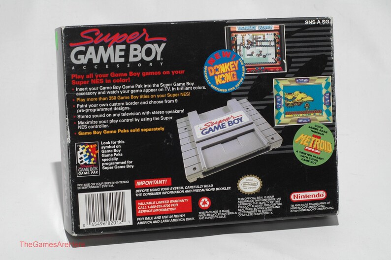 Super Game Boy - Super Nintendo 1994 Tested Working - Etsy