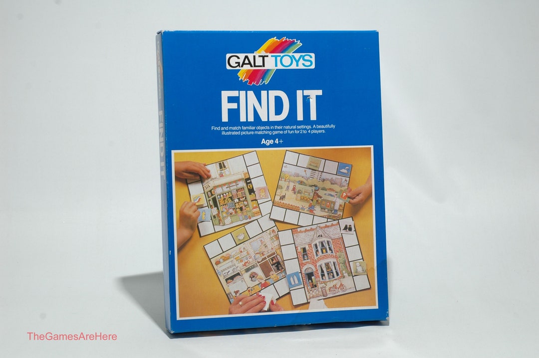 Find It Game - Galt Toys - Etsy