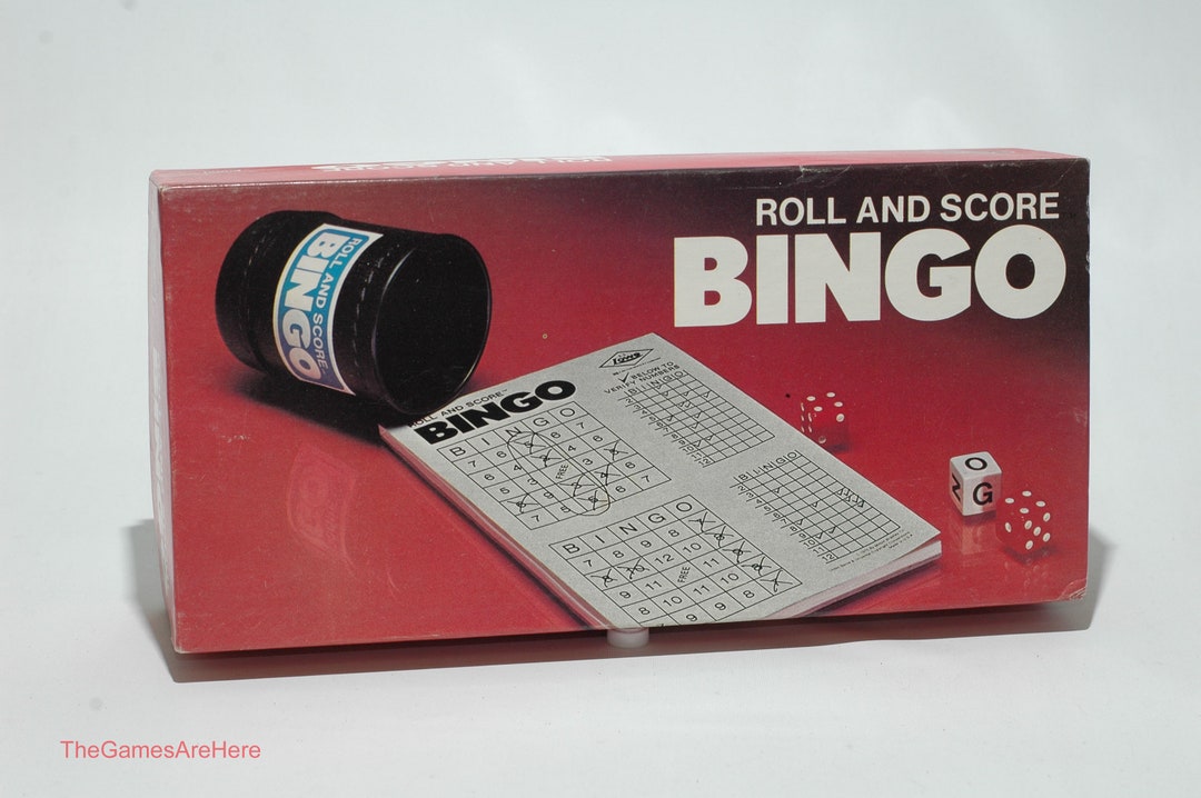 Roll and Score Bingo - Lowe 1975 COMPLETE - Etsy