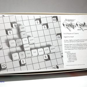 Quip Qubes Game - Selchow & Righter 1981 COMPLETE (read Description) - Etsy