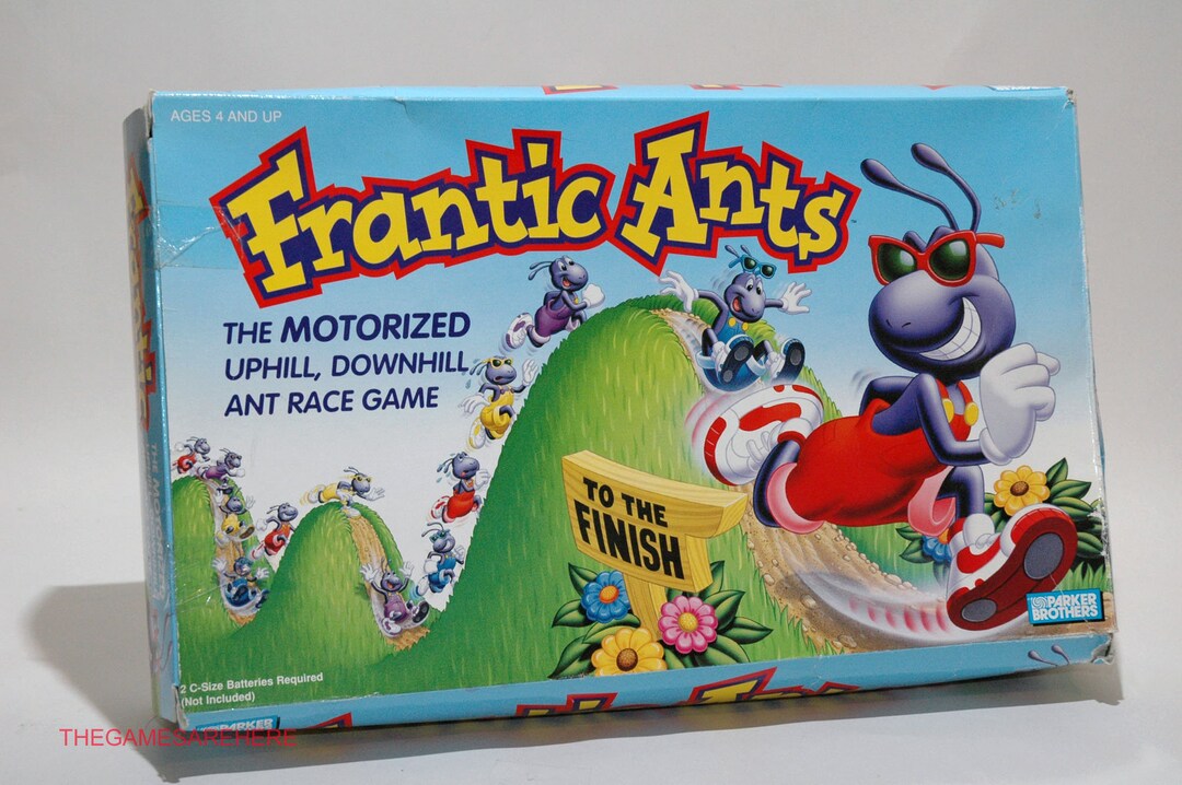 Frantic Ants Motorized Game Parker Brothers 1995 COMPLETE read ...