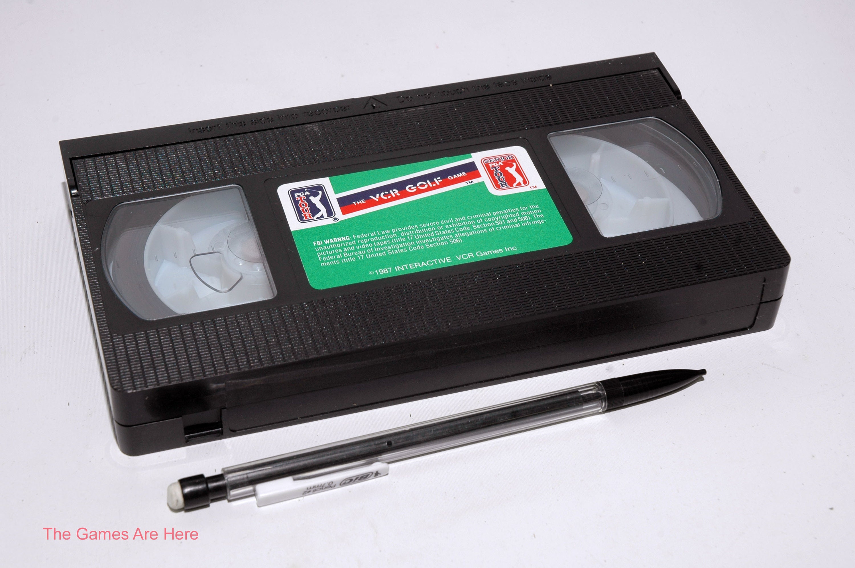 VCR PGA Tour Golf Game Acclaim Ent. 1987 COMPLETE | Etsy