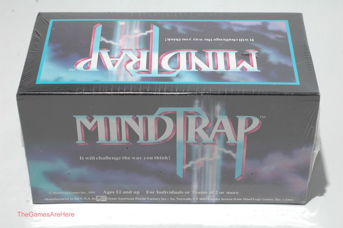 Mindtrap Game Great American Puzzle Factory 1991 Brand New - Etsy